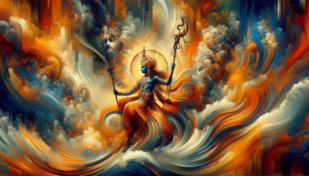🎨 Dive into the Divine: Abstract Expressions of God 🙏