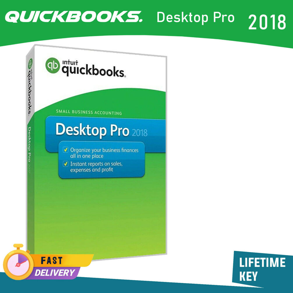 INTUIT ️ Quickbooks Desktop Pro 2018 🔥 75%OFF 🔥 Lifetime 🔥 5 USER🔥