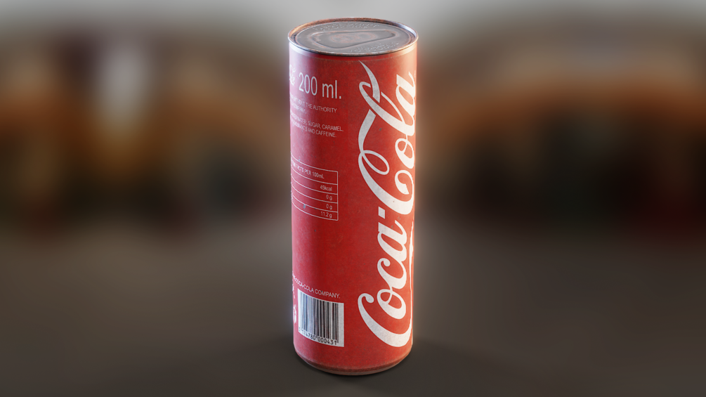 Coca-Cola Generic Soda Can