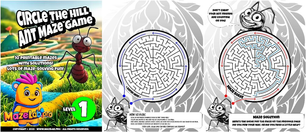 Hill Ant Maze: Level 1 – The First Steps