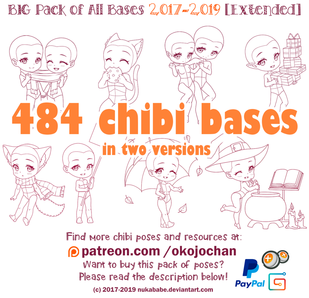 BIG pack of all bases 2017-2019 EXTENDED