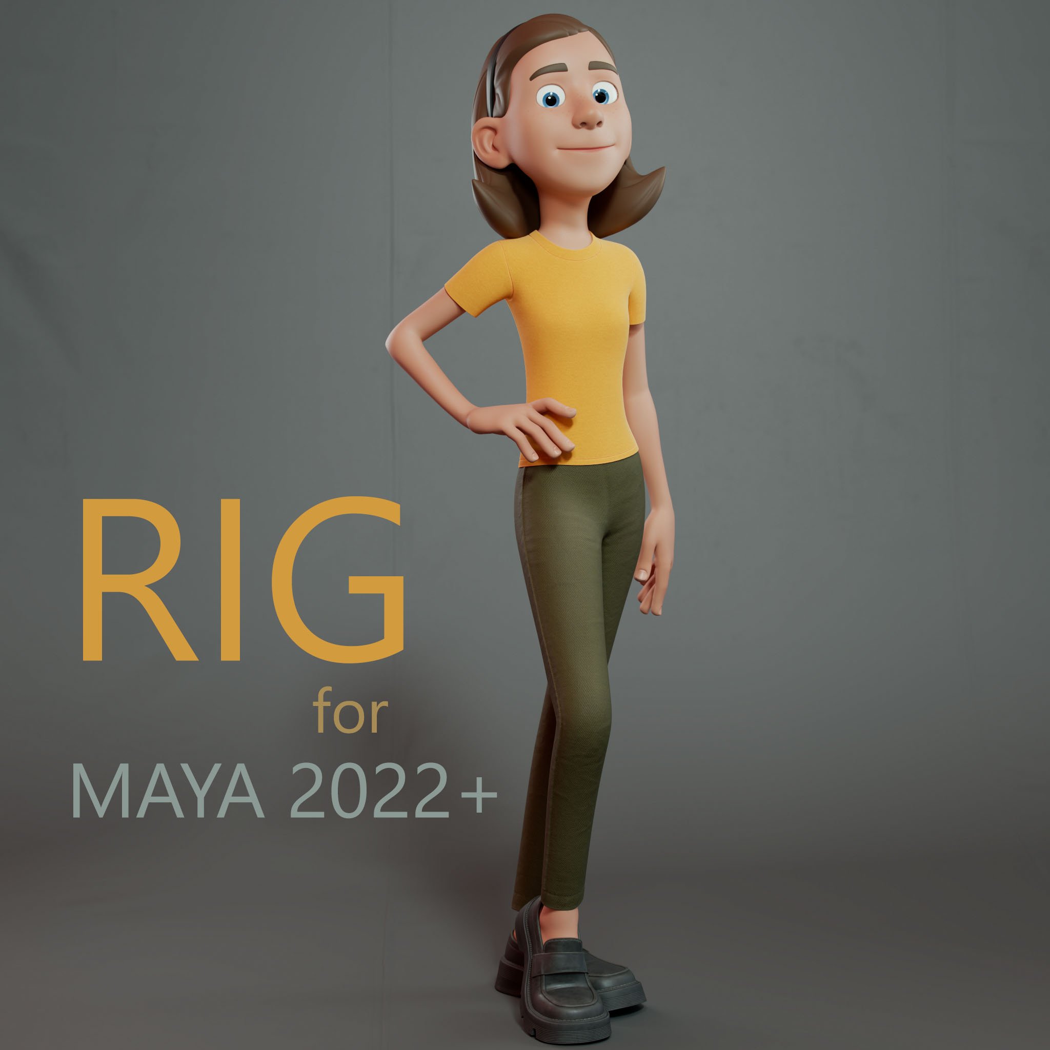 New rig for MAYA is UP! - November17