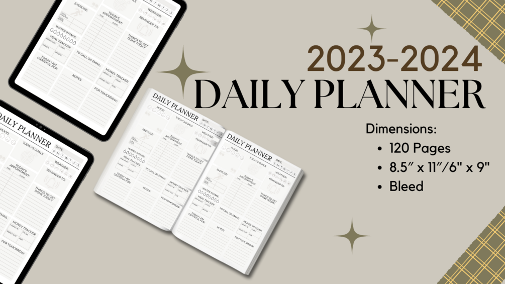2023-2024 Daily Planner