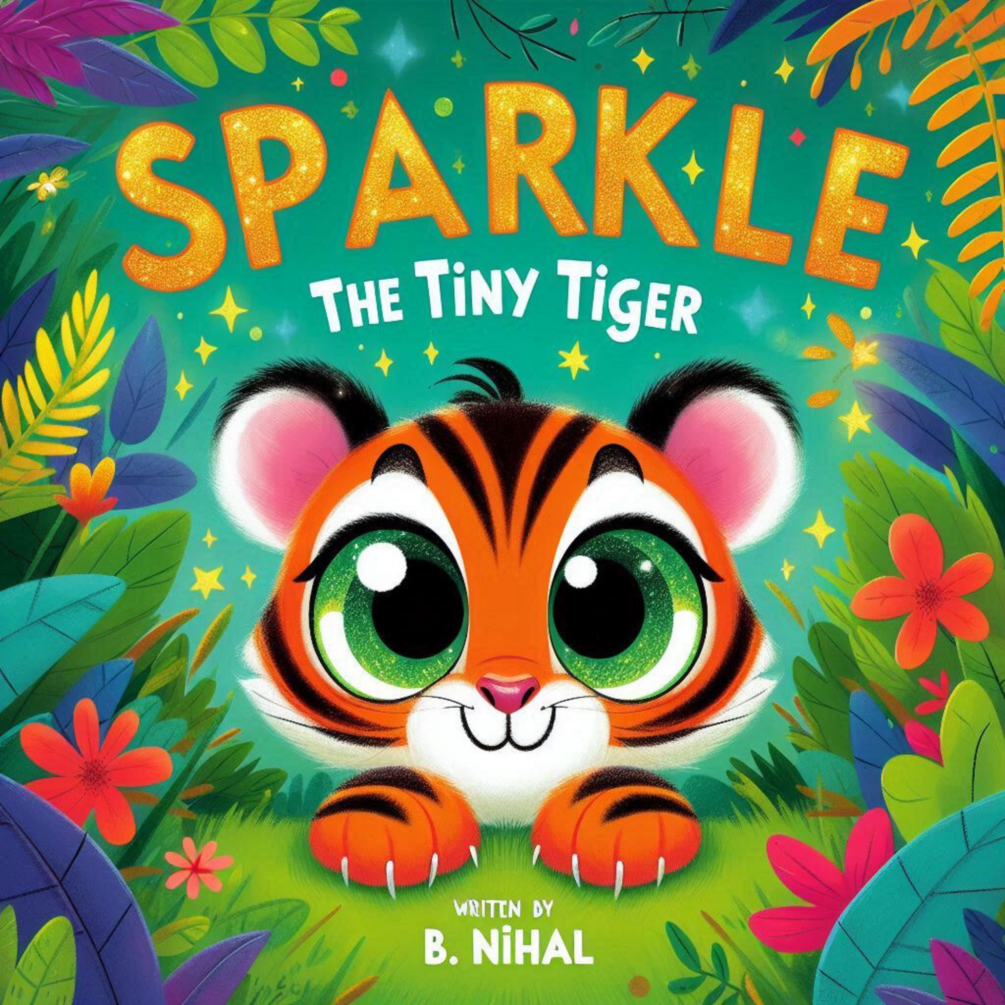Sparkle the Tiny Tiger Story book
