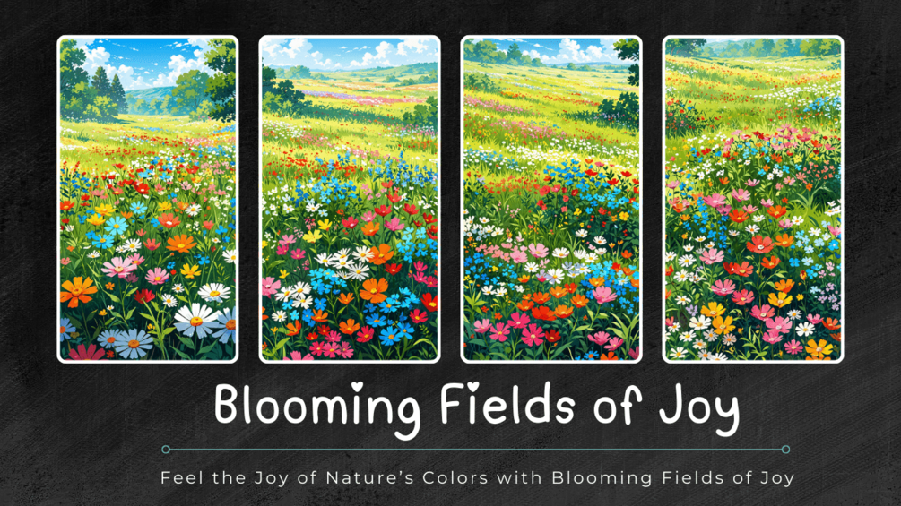 Blooming Fields of Joy