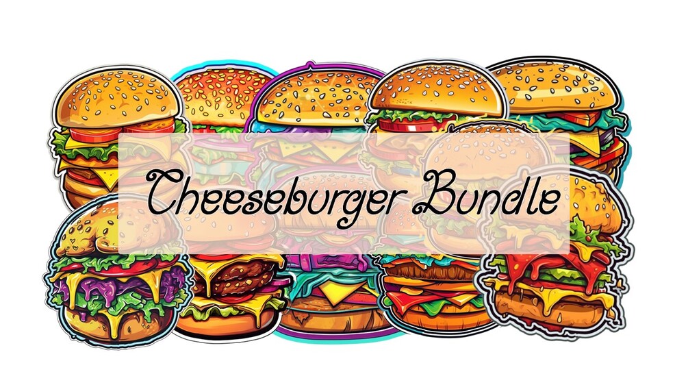 Cheeseburger Image Bundle