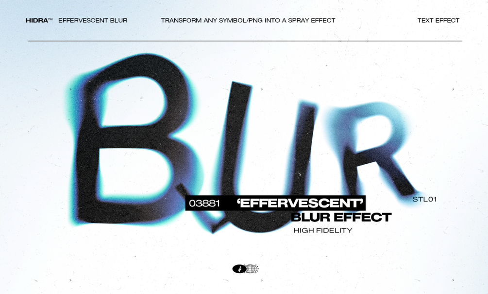 Effervescent Blur - Blur Photoshop Effect