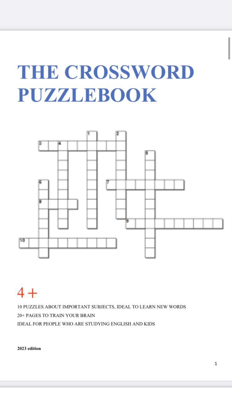 The Crossword Puzzlebook
