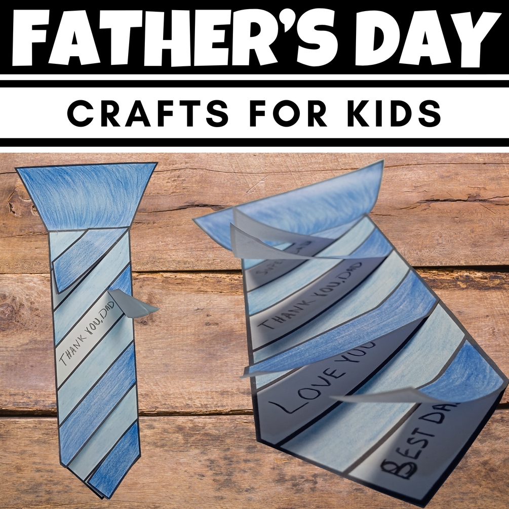 Father's Day Craft - Fun Activities and Writing Prompts - Fathers day ...