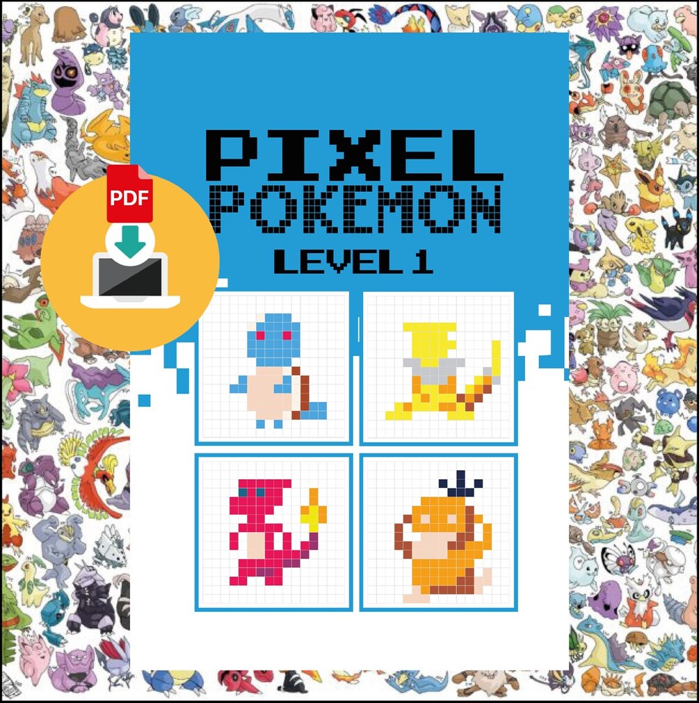 Pixel Pokemon Level 1