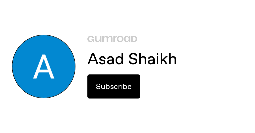 Asad Shaikh