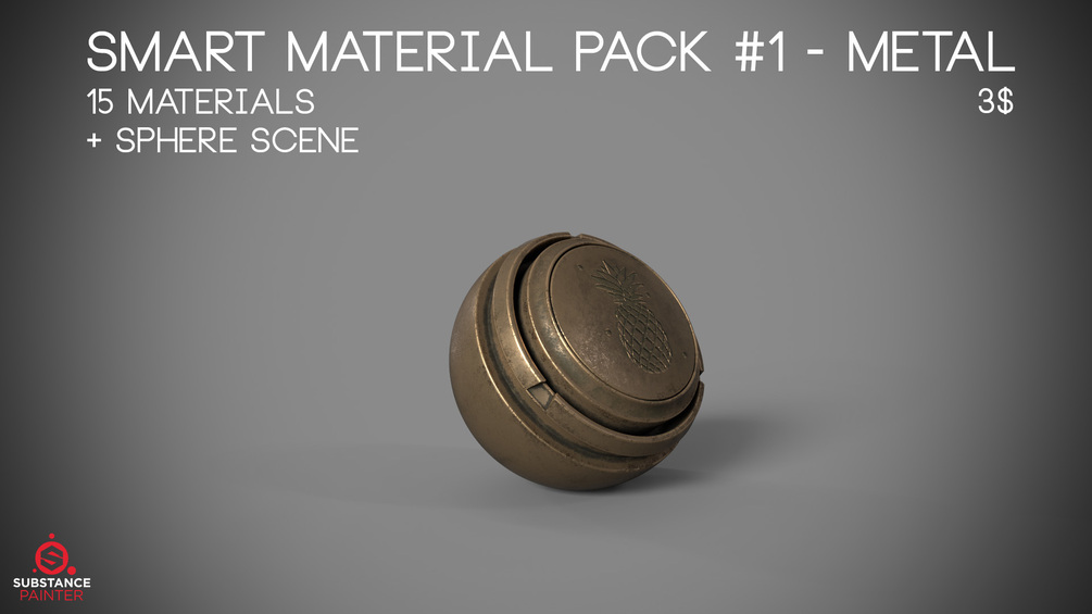 Smart Material Pack 01 - Metal