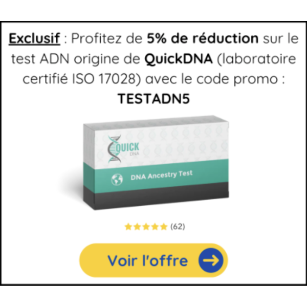 Code promo Quick DNA