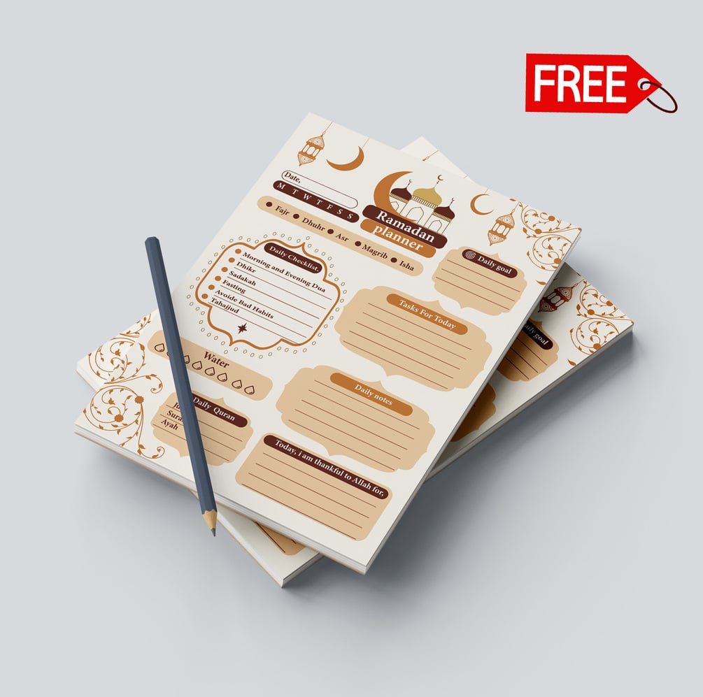 FREE Ramadan Daily planner
