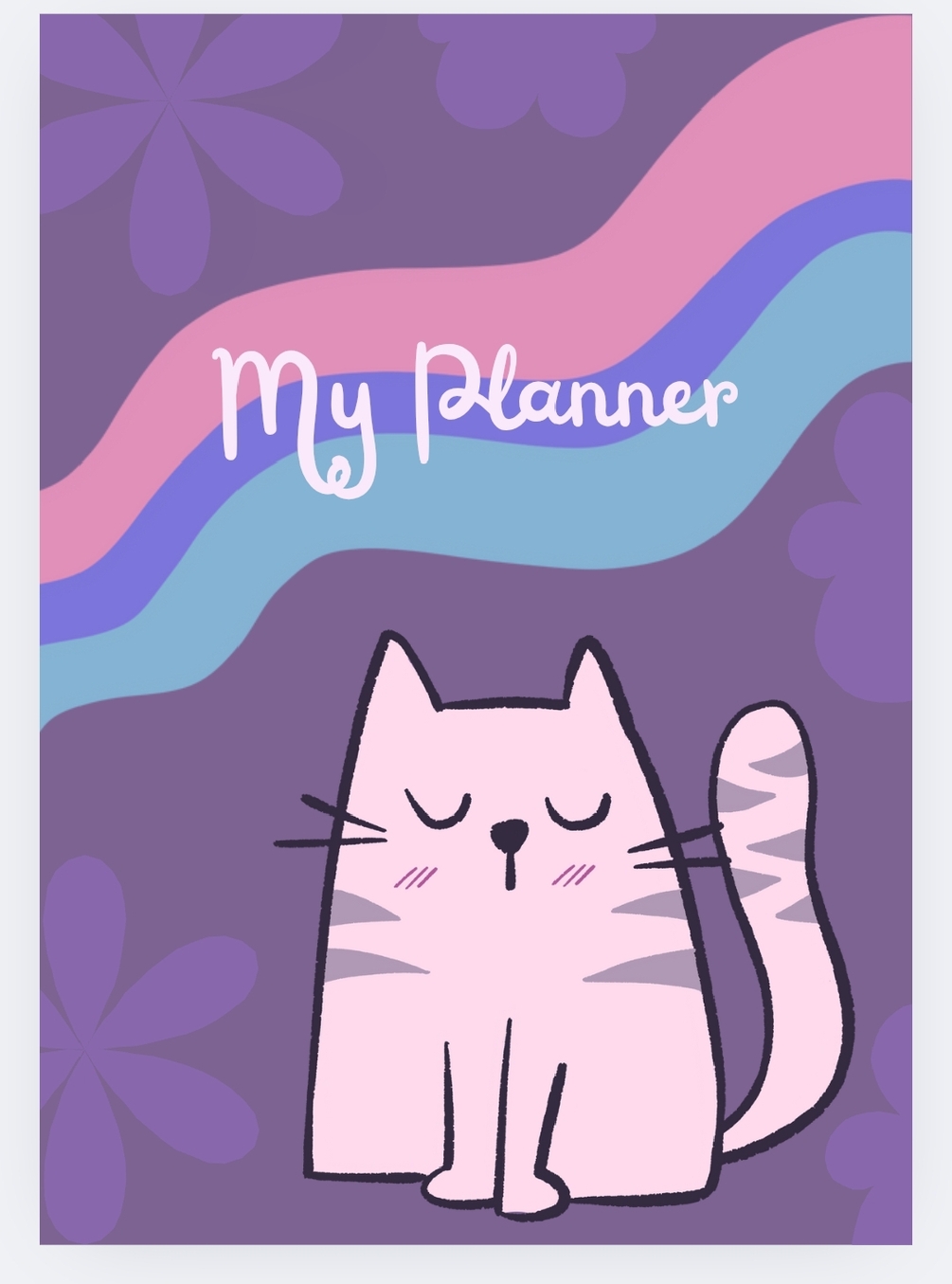 Cute Cat Planner