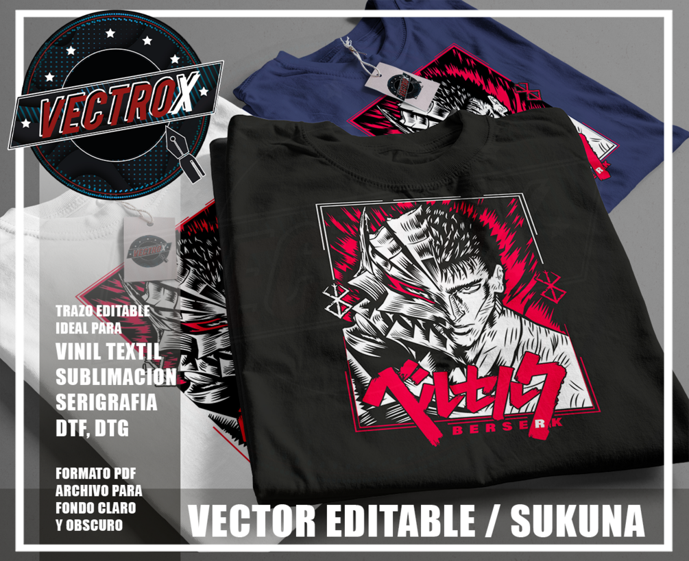 Vector Editable - Berserk