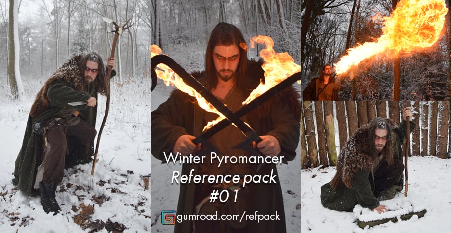 Winter Pyromancer Reference pack #01