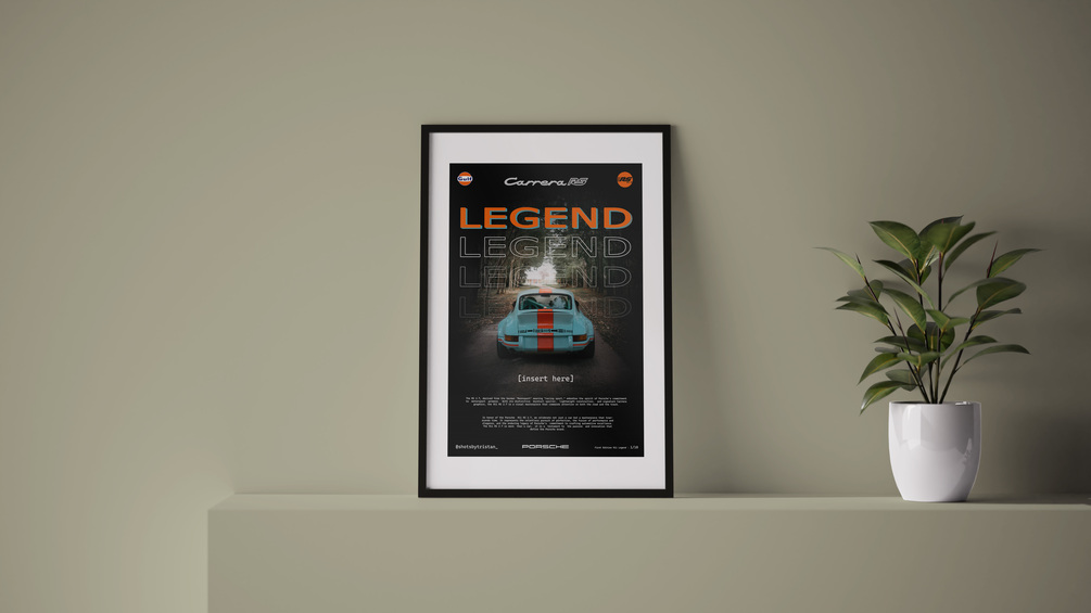 Porsche 911 "Legend" Print