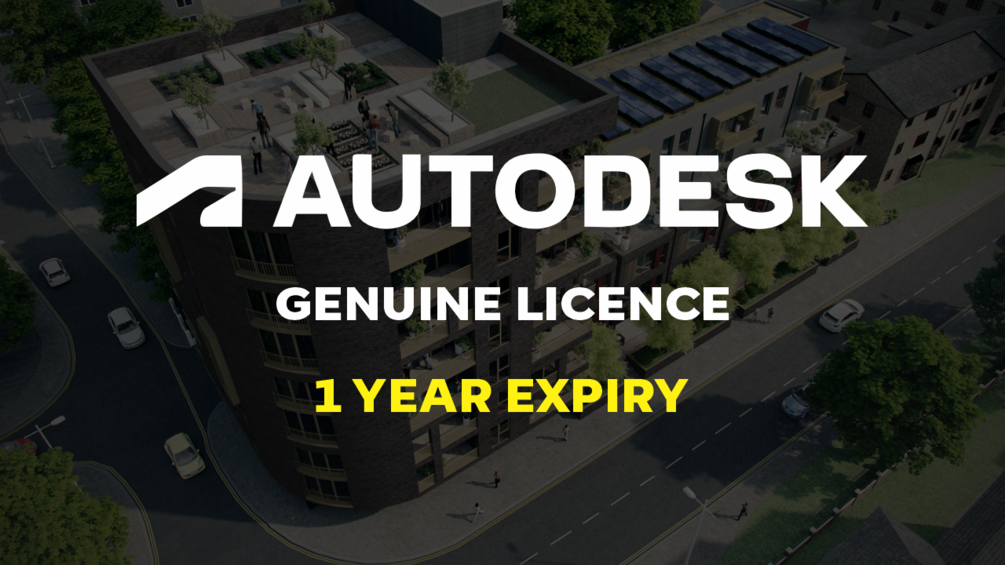 Autodesk Genuine License. Expires In a Year