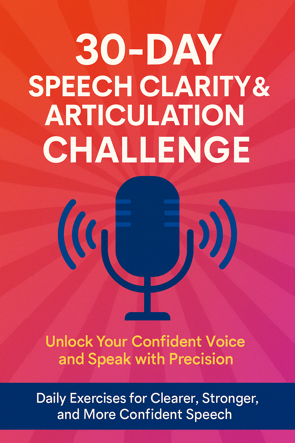 30-Day Speech Clarity Challenge