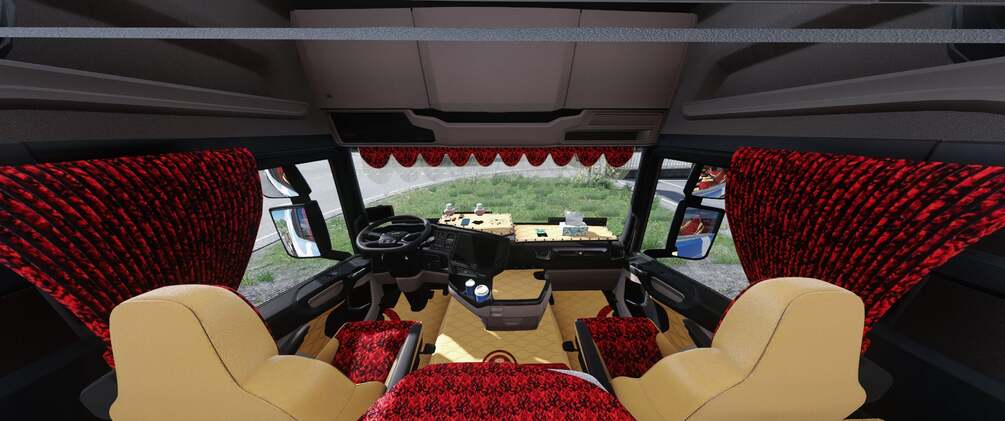 [All version] [Interior] Custom Interior Parts SCANIA NG RS