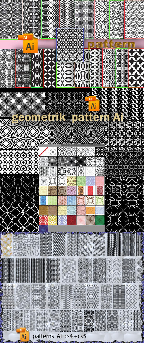 4 Ai Patterns Geometries