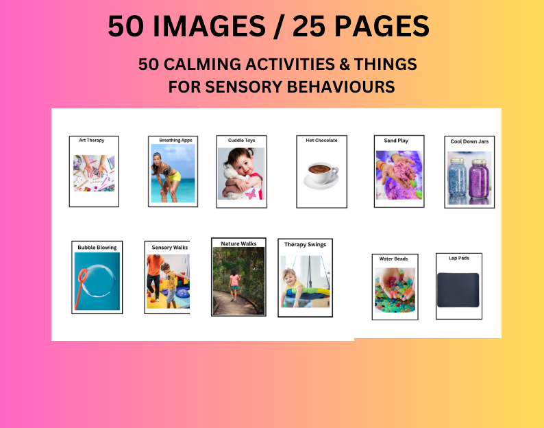 50 Calming Activities for Sensory Behaviors, Calming Activities for ASD ...