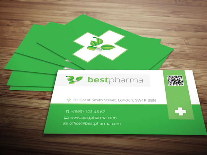 Pharmacy Business Card Template