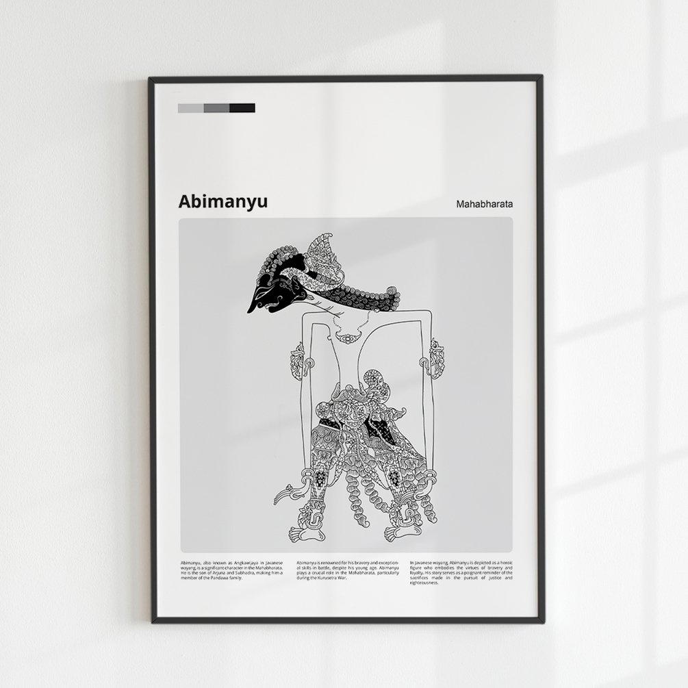 Wayang Abimanyu Poster