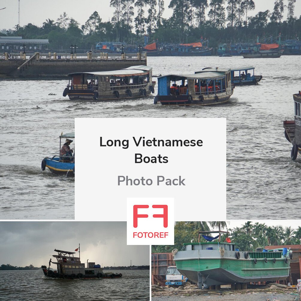 151 photos of Long Vietnamese Boats