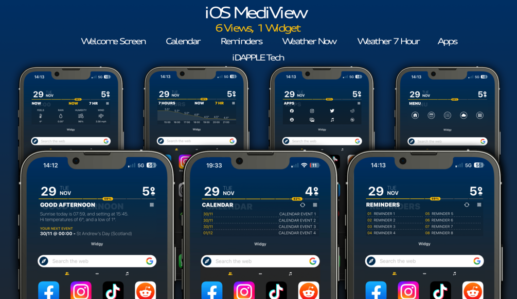 iOS MediView Widgy Widget