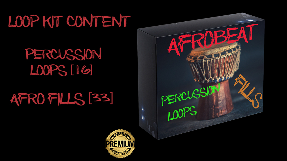 African Percussion Loops Download 2021 | Afrobeat Kit & Fills