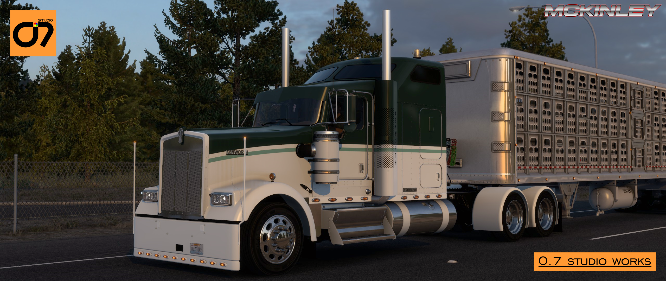 Kenworth W900L McKinley Paint Scheme