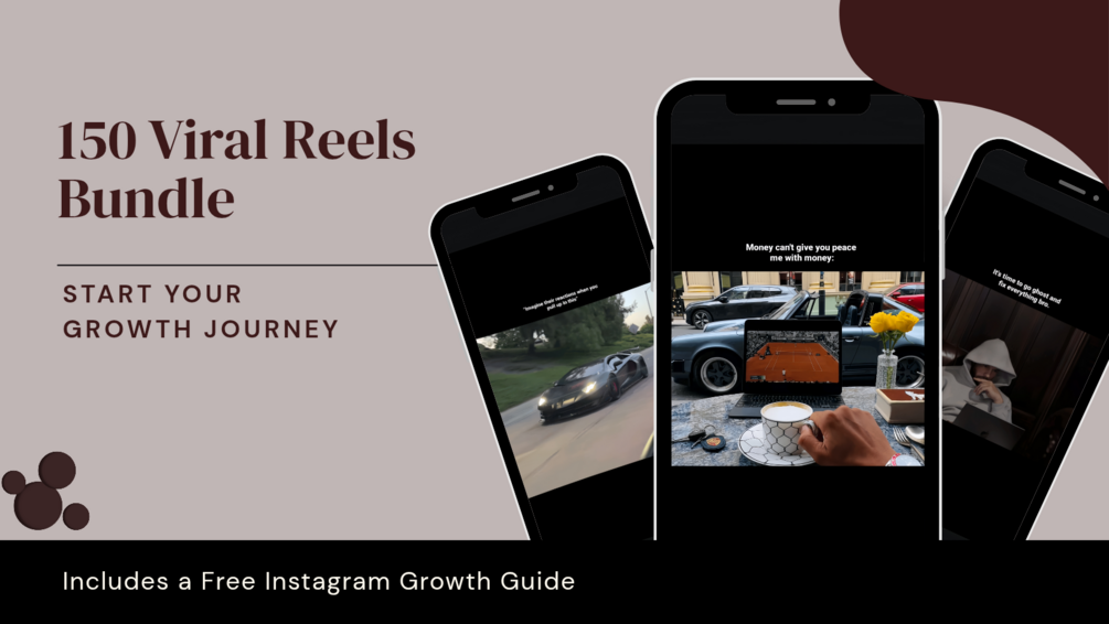 150 viral reels with (free Ig growth guide)