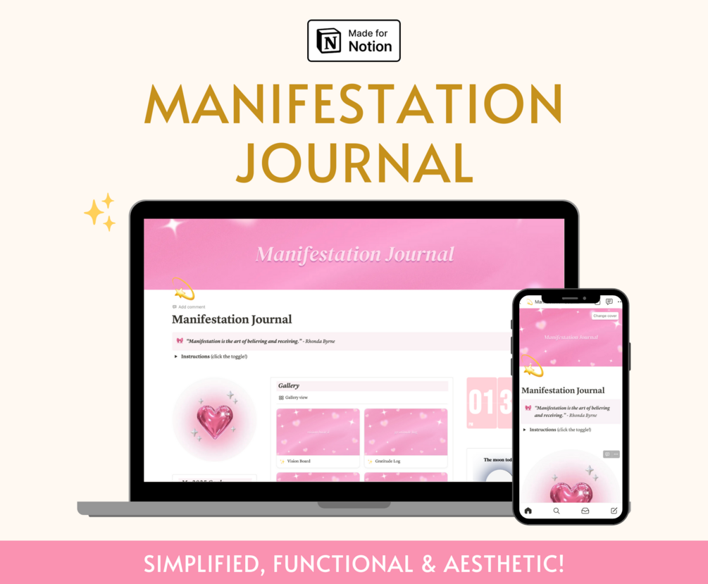 2025 Manifestation Journal