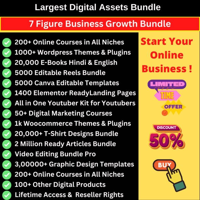 Largest Digital Assets Bundle