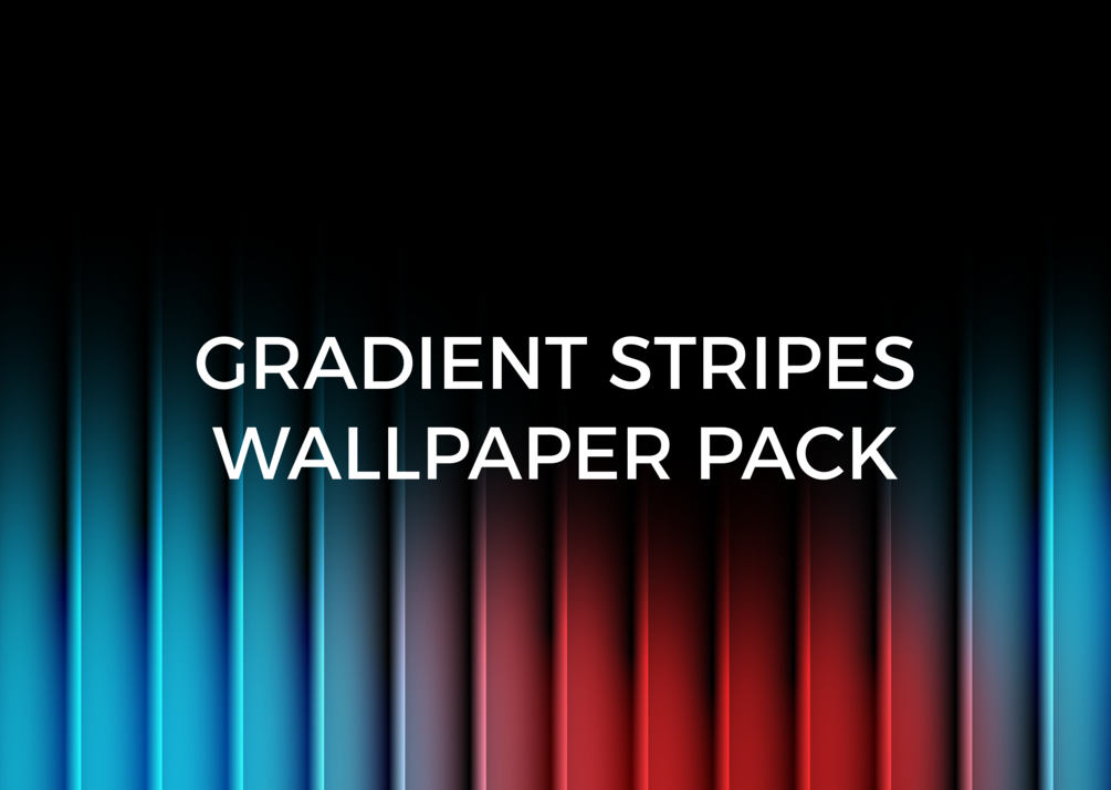 Gradient Stripes Wallpaper Pack