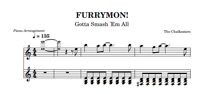 FURRYMON: Gotta Smash 'Em All!