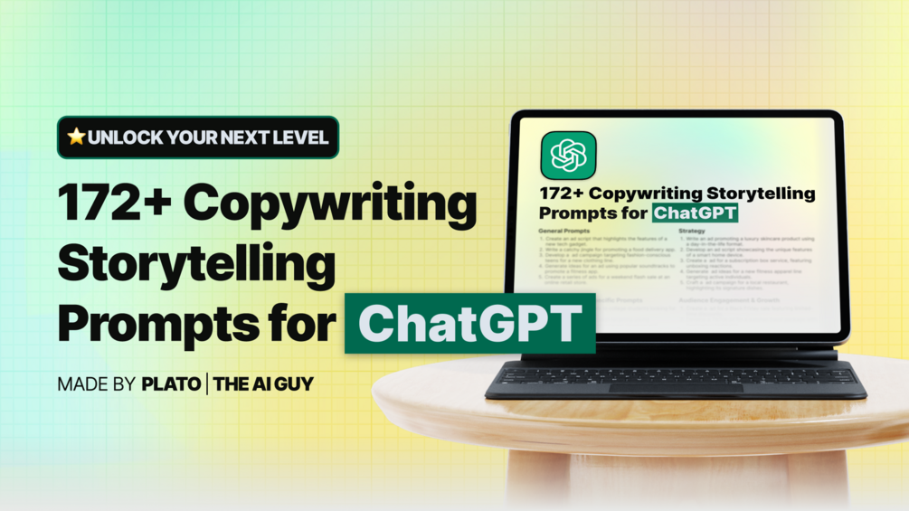 172+ Copywriting Storytelling Prompts for ChatGPT