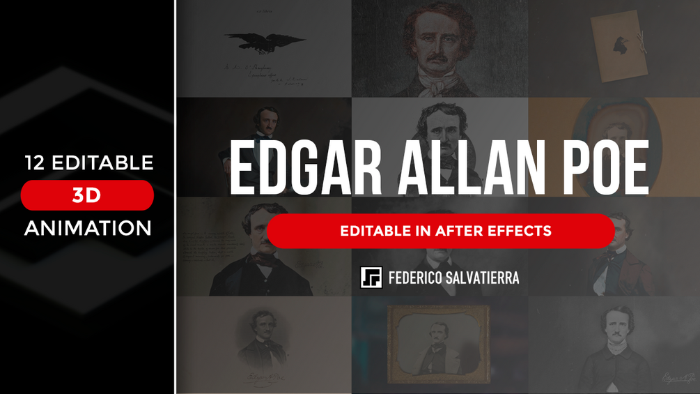 12 Editable - Edgar Allan Poe (AeCS6)