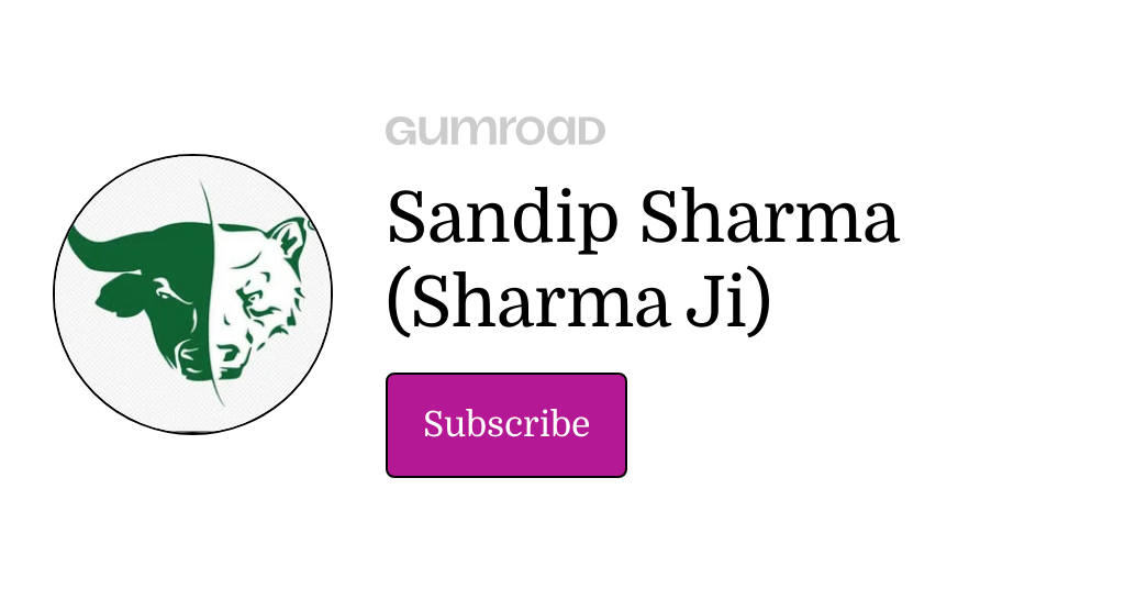 Sandip Sharma (Sharma Ji)