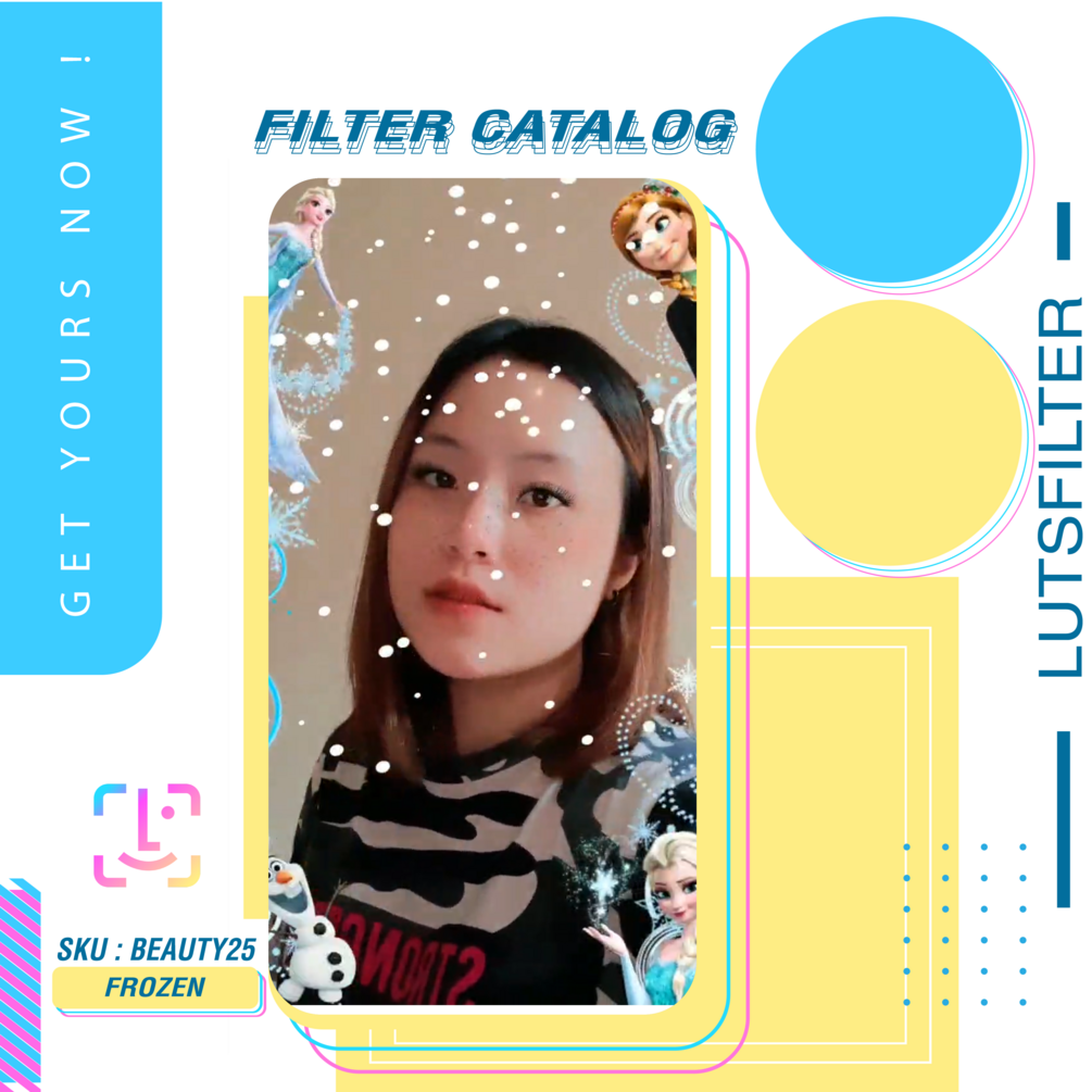 Frozen - Instagram filter and Facebook Filter - Spark AR