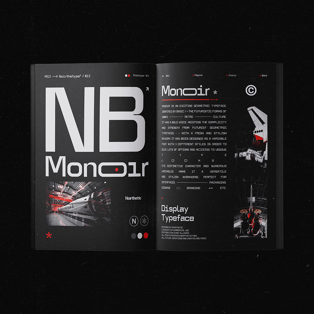 MONOIR DISPLAY FONT