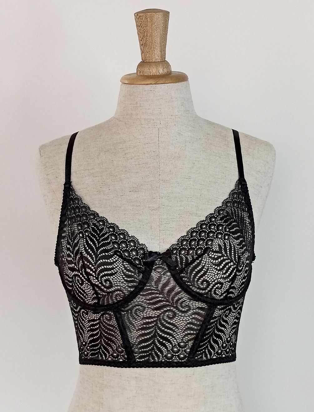 Bustier PDF pattern includes sizes from XS to XL, lingerie pattern ...