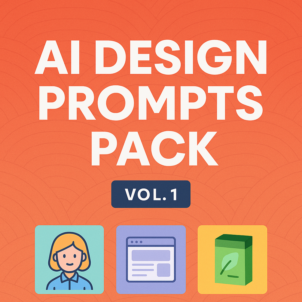 AI Design Prompts Pack – Vol. 1