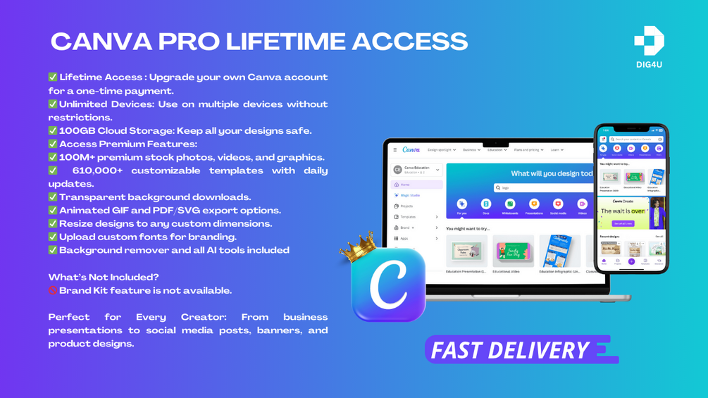 Canva Pro Lifetime Subscription – A Deal You Can’t Miss!