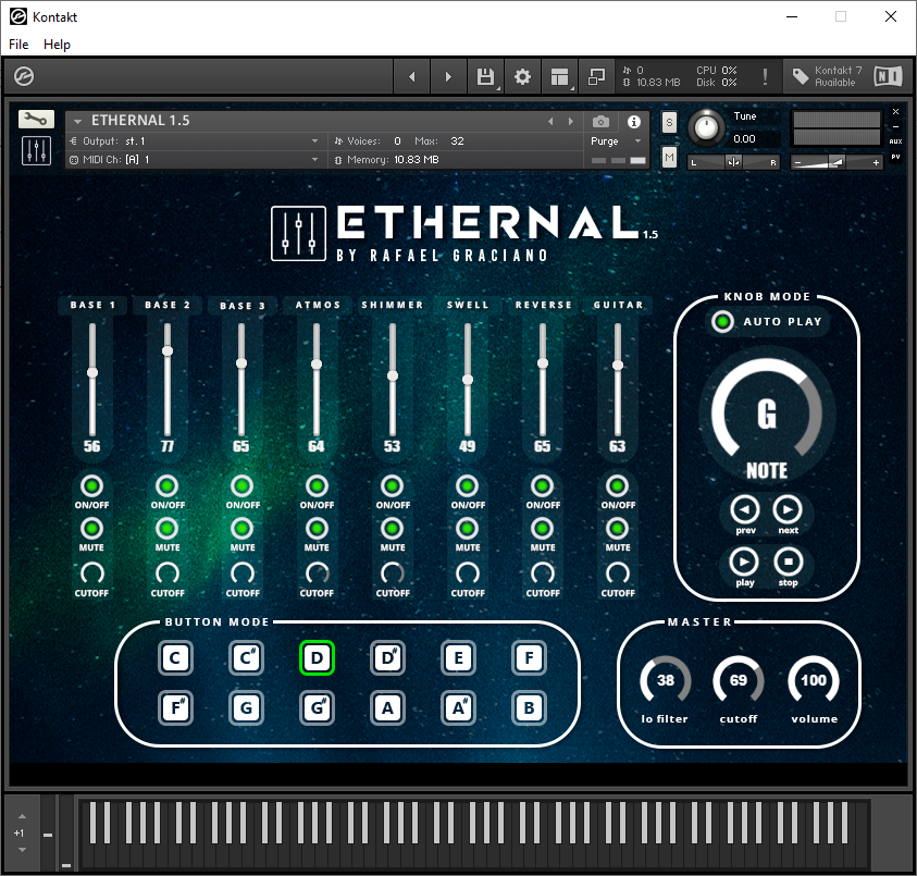 ETHERNAL v1.5 (Library Kontakt)