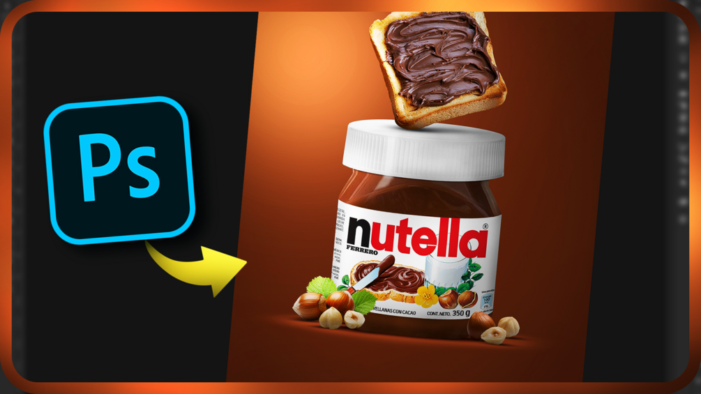 Nutella Poster Design | Photoshop