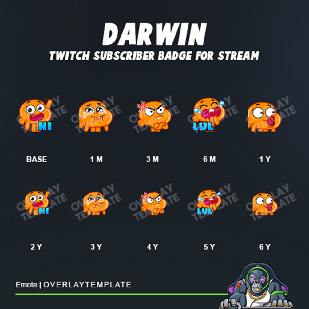 Darwin – Emotes