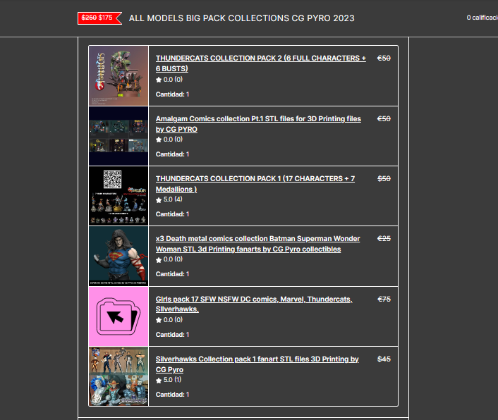 DOWNLOAD ALL MODELS BIG PACK COLLECTIONS CG PYRO 2023 - cgpyro